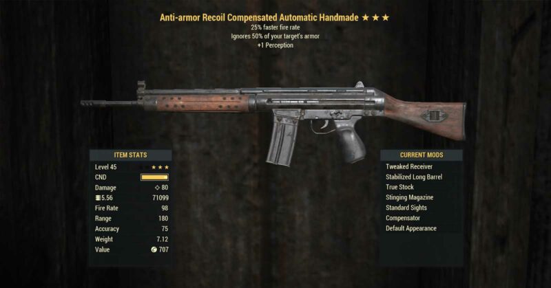 The Best Weapons Fallout 76 Weapons Ranked (January, 2024) | GamesBustop