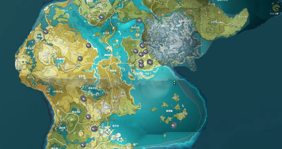 Genshin Impact Noctilucous Jade Location (2024) | Gamesbustop