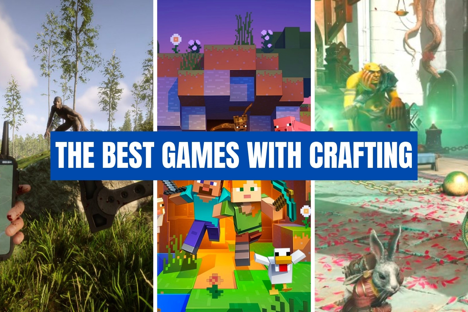 The Best Games with Crafting 2024: PC, PS5, XBOX | Gamesbustop
